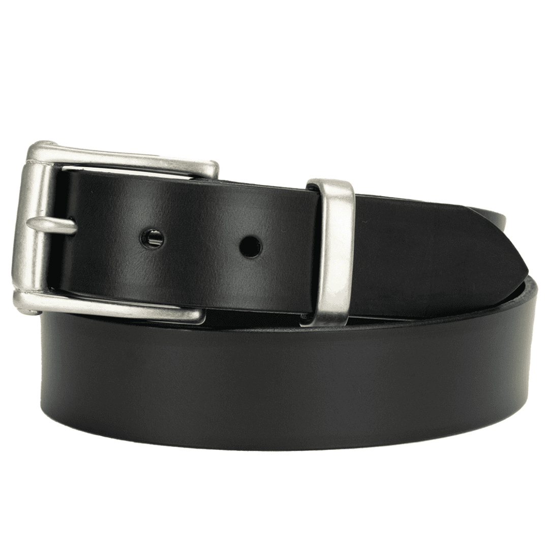 Garrison Leather Belt in Black from Barnes and Moore