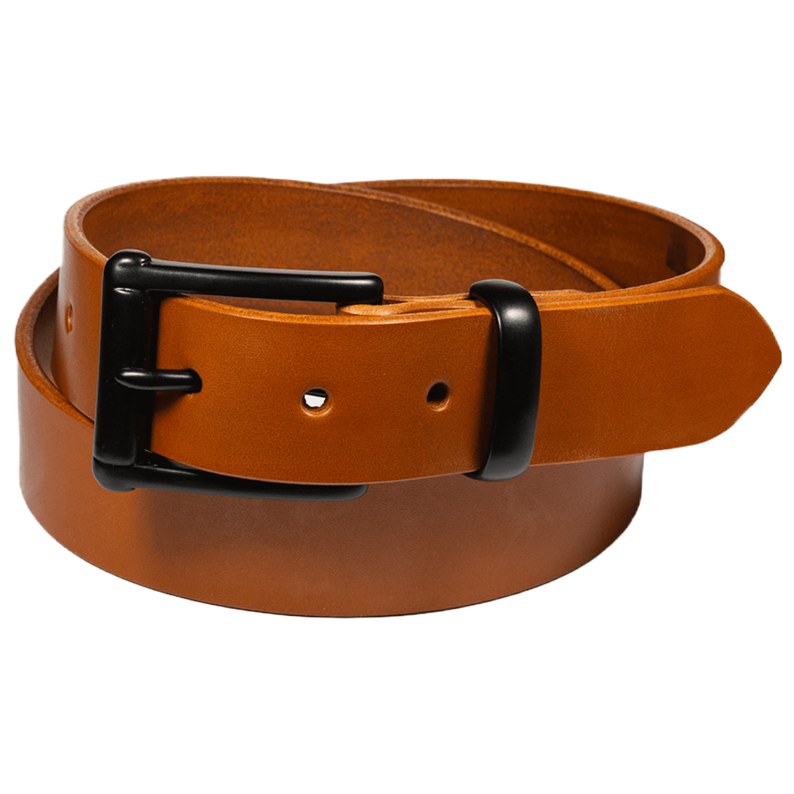 Garrison Leather Belt in Harness Tan by Barnes and Moore